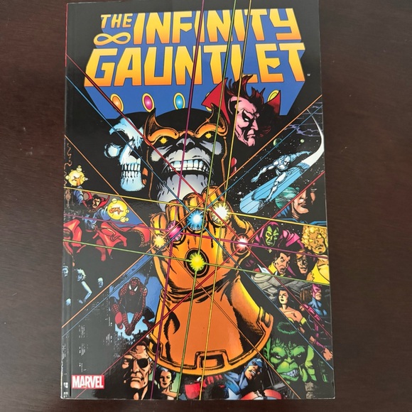 Marvel | Other | Marvel The Infinity Gauntlet Tpb Graphic Novel 991 ...
